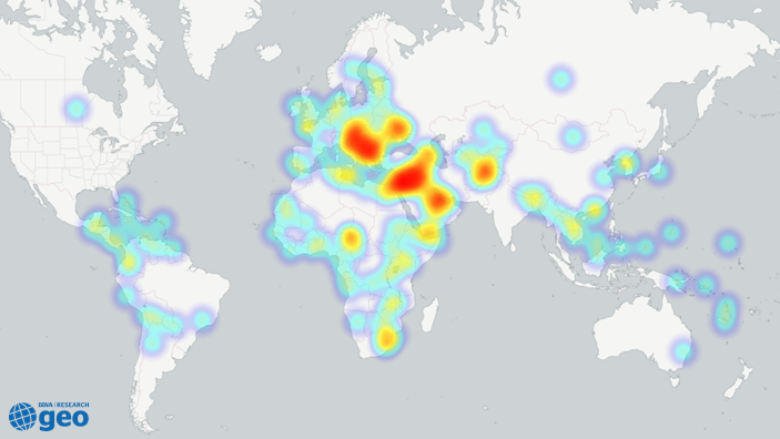 BBVA Research » Geo-World: Conflict & Social Unrest August Update